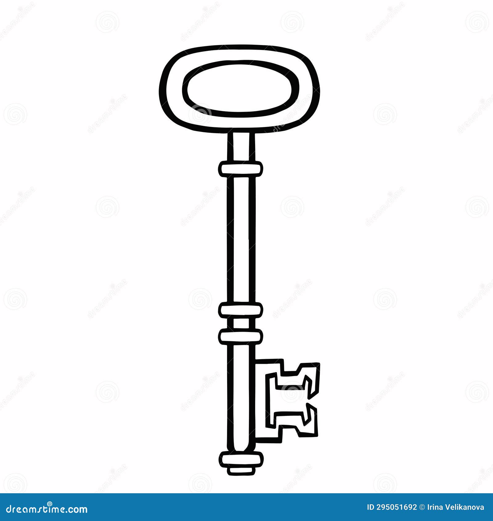 Key Line Black, Vector Illustration Eps10 Stock Vector - Illustration ...