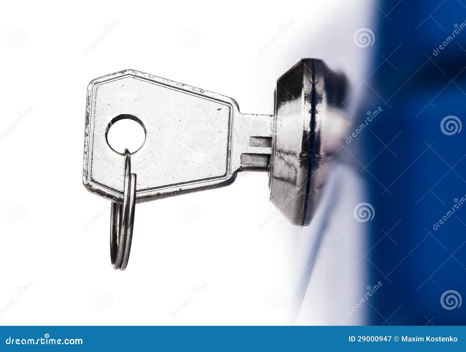 Key in lock stock image. Image of crook, real, modern - 29000947
