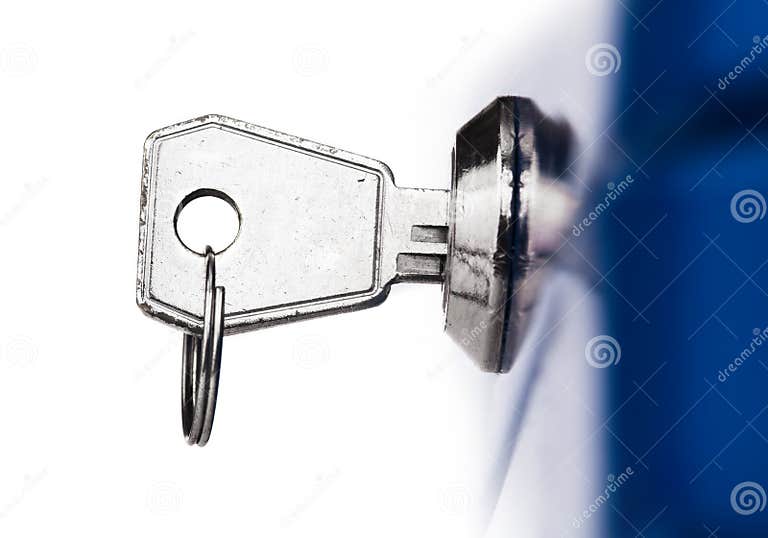 Key in lock stock image. Image of crook, real, modern - 29000947