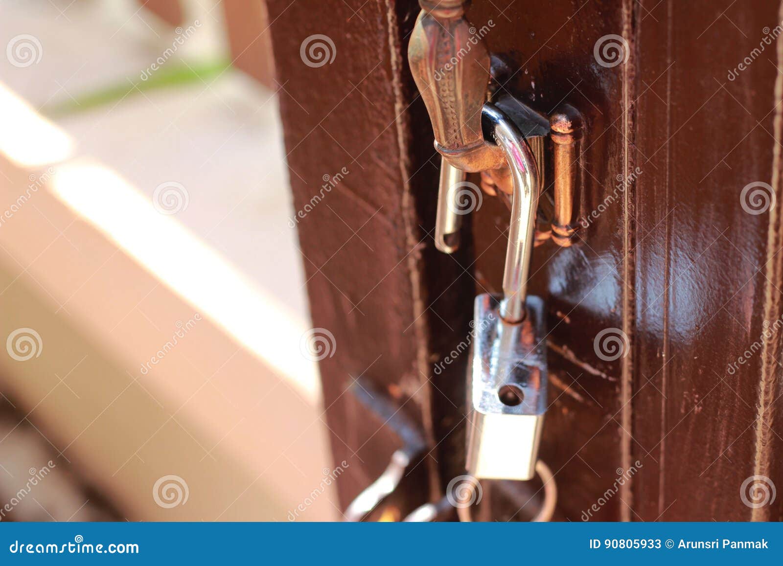 The key in lock stock image. Image of safe, lead, sturdy - 90805933