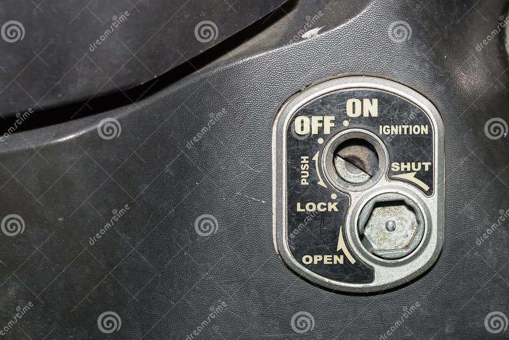 Key lock car stock image. Image of ignition, open, starter - 69308439