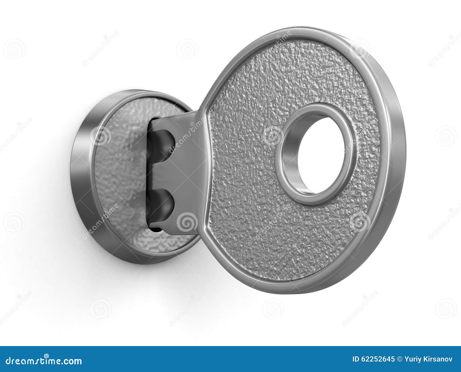 Key and Lock (clipping Path Included) Stock Illustration - Illustration ...