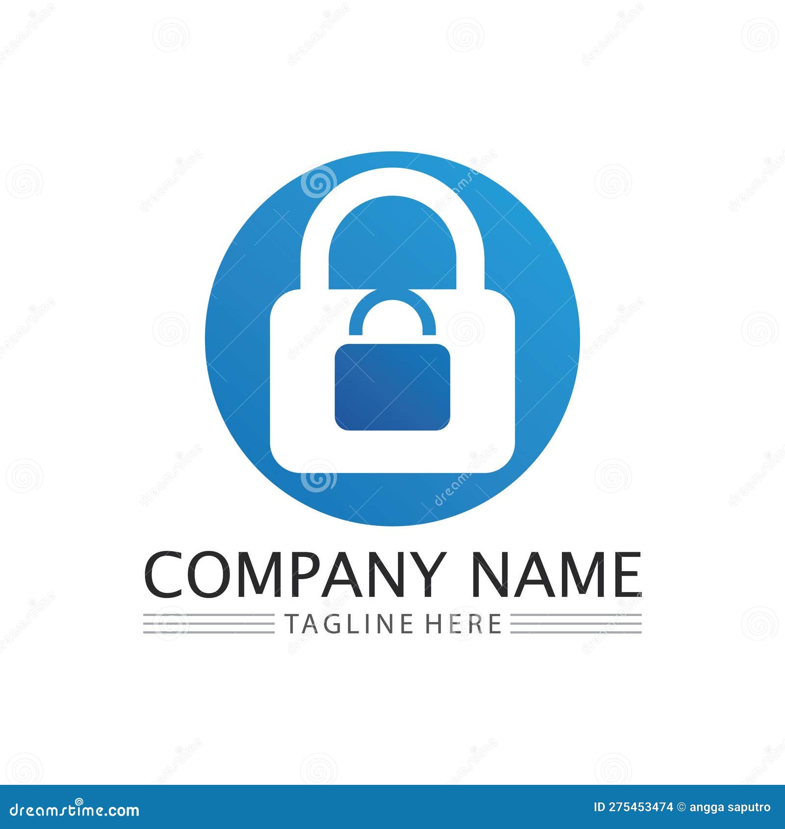 Key and Lock Icon Padlock Logo and Symbol Vector Design Stock Vector ...