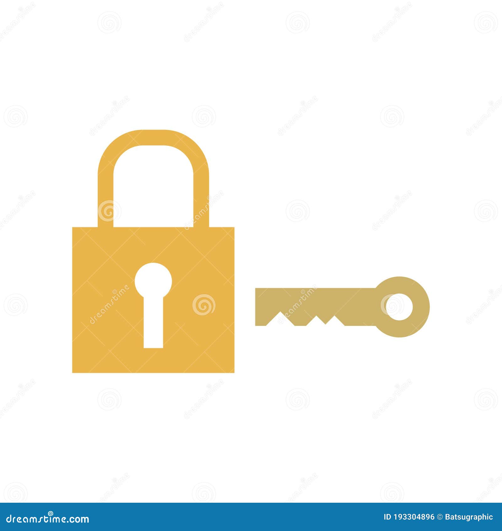 Key and Lock Vector Icon Logo Design Stock Vector - Illustration of ...
