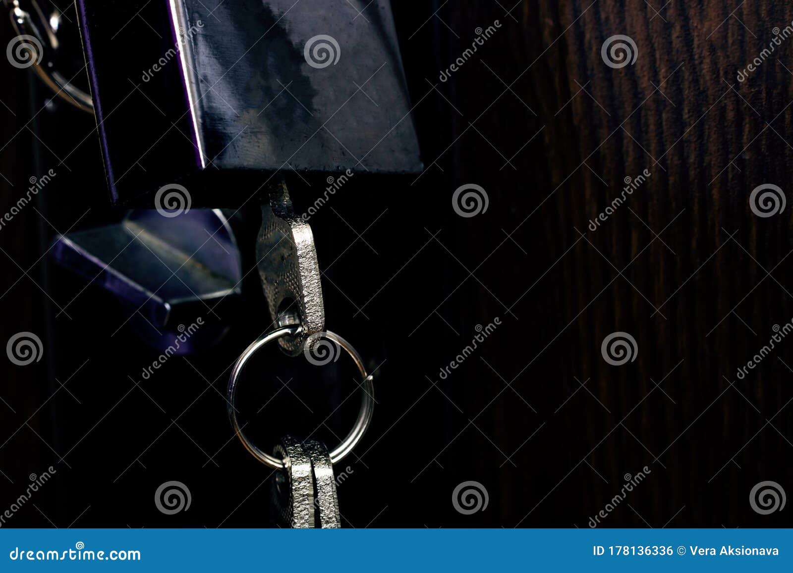 Key and Lock on a Wooden Door Close Up Stock Photo - Image of danger ...