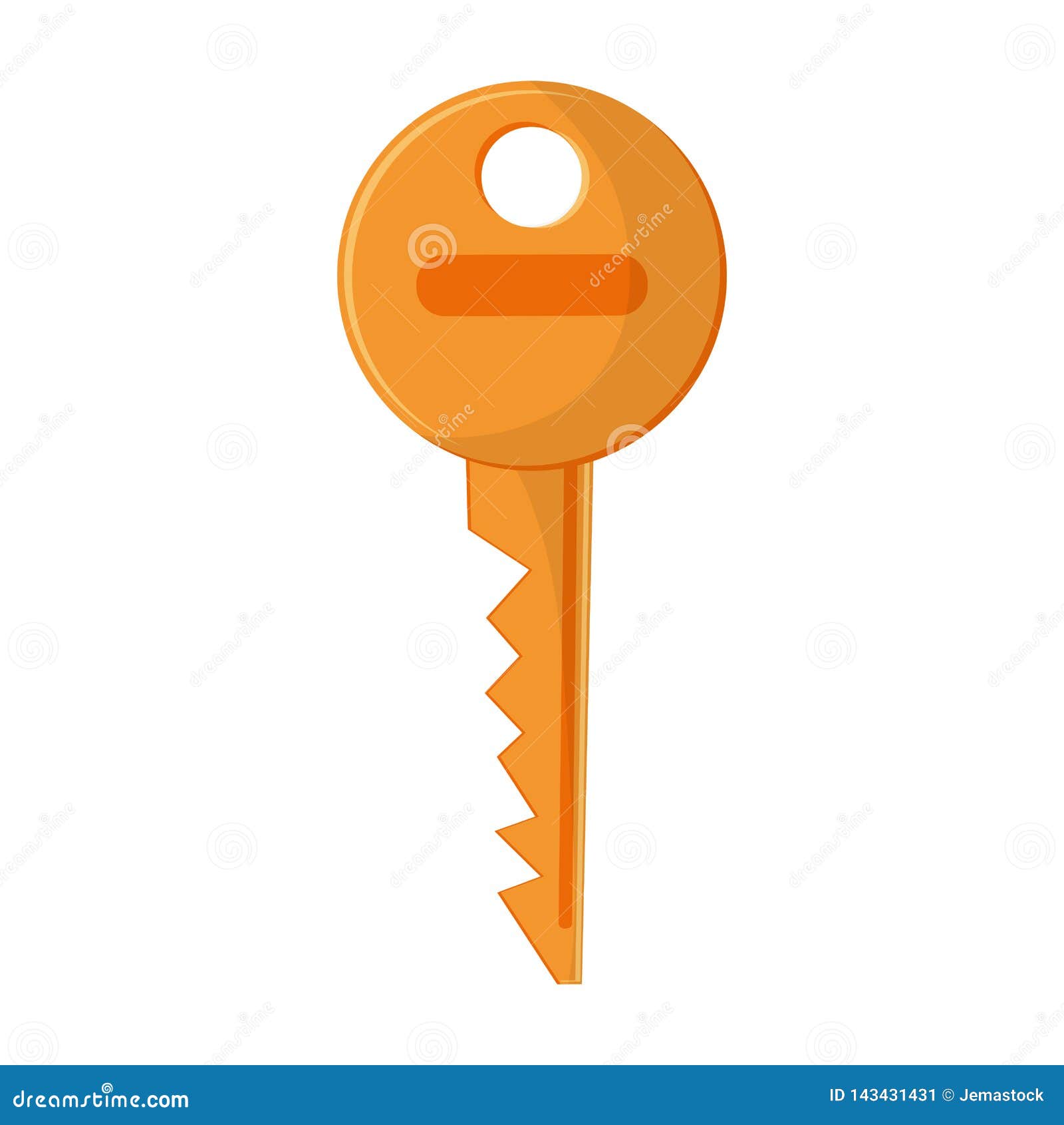 Key locked security symbol stock vector. Illustration of concept ...