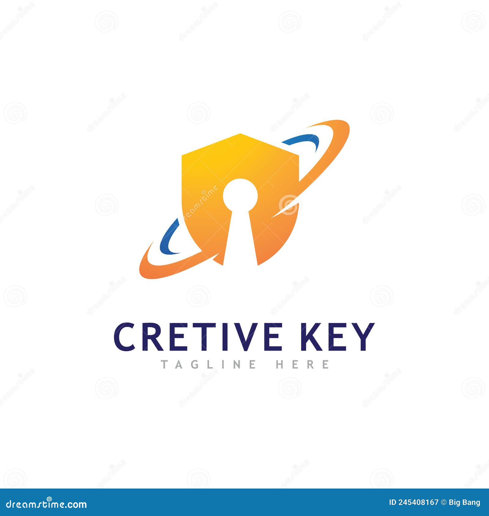 Key Logo Creative Concept Vector. Security Logo Symbol Stock Vector ...