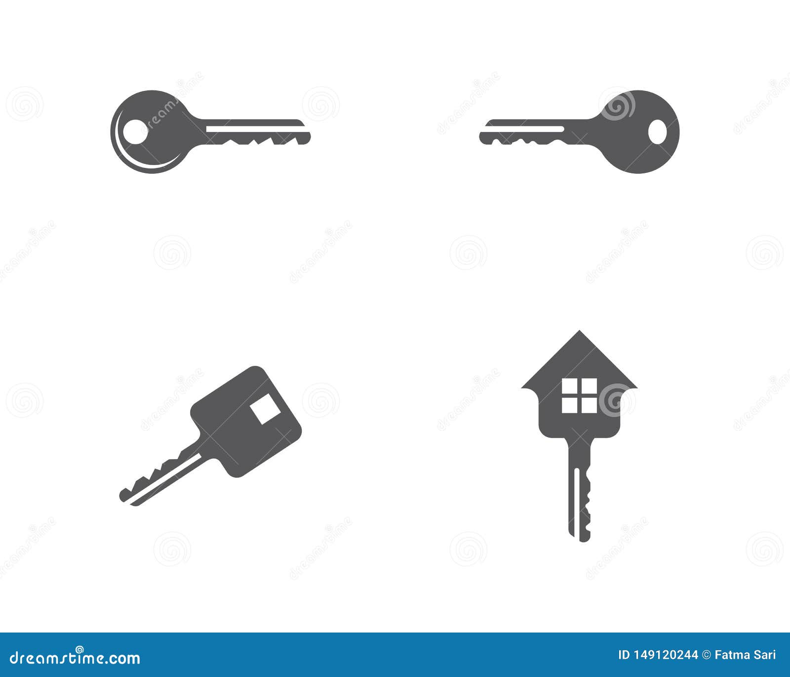 Key logo template stock vector. Illustration of password - 149120244