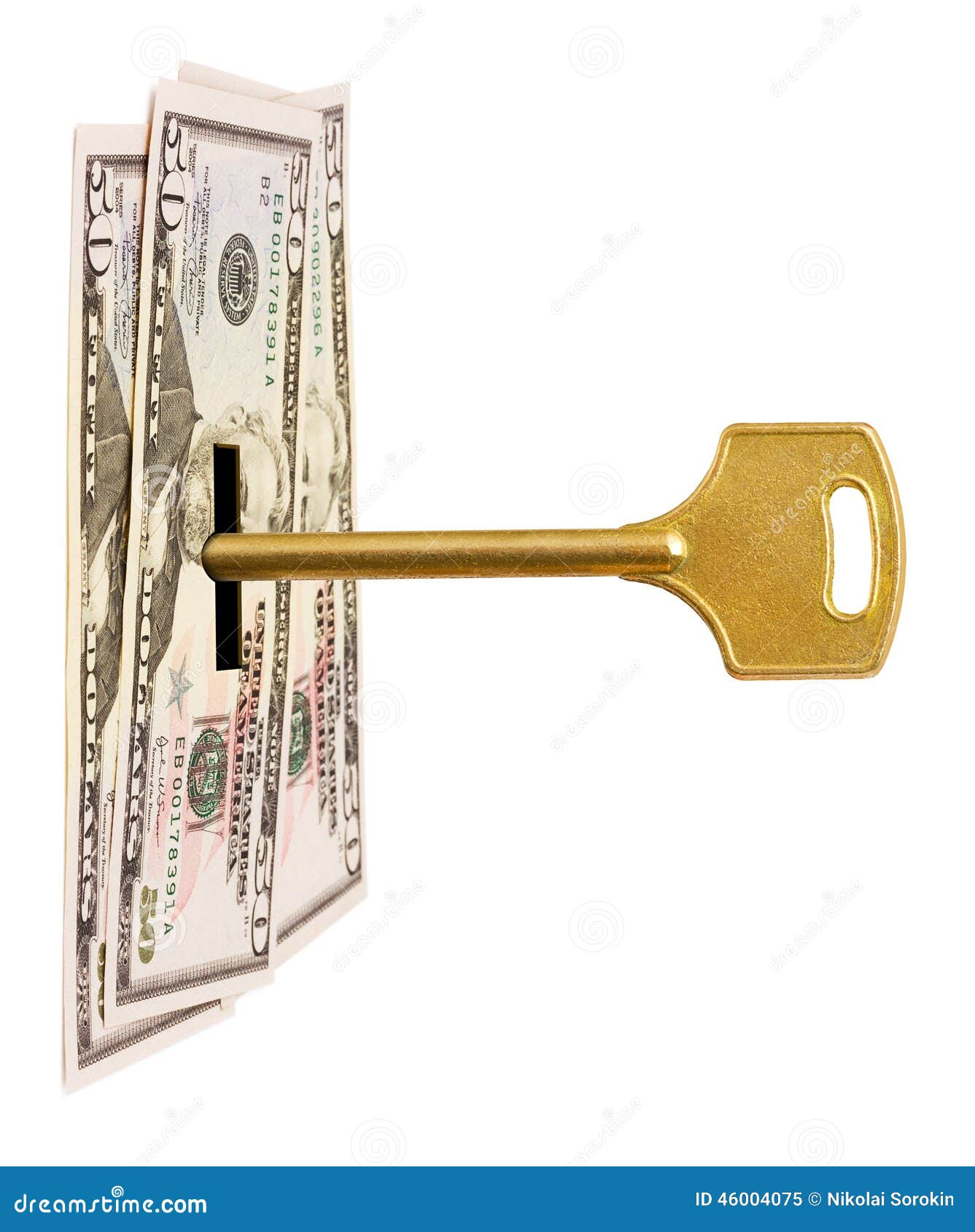 Key and money stock image. Image of locked, creativity - 46004075