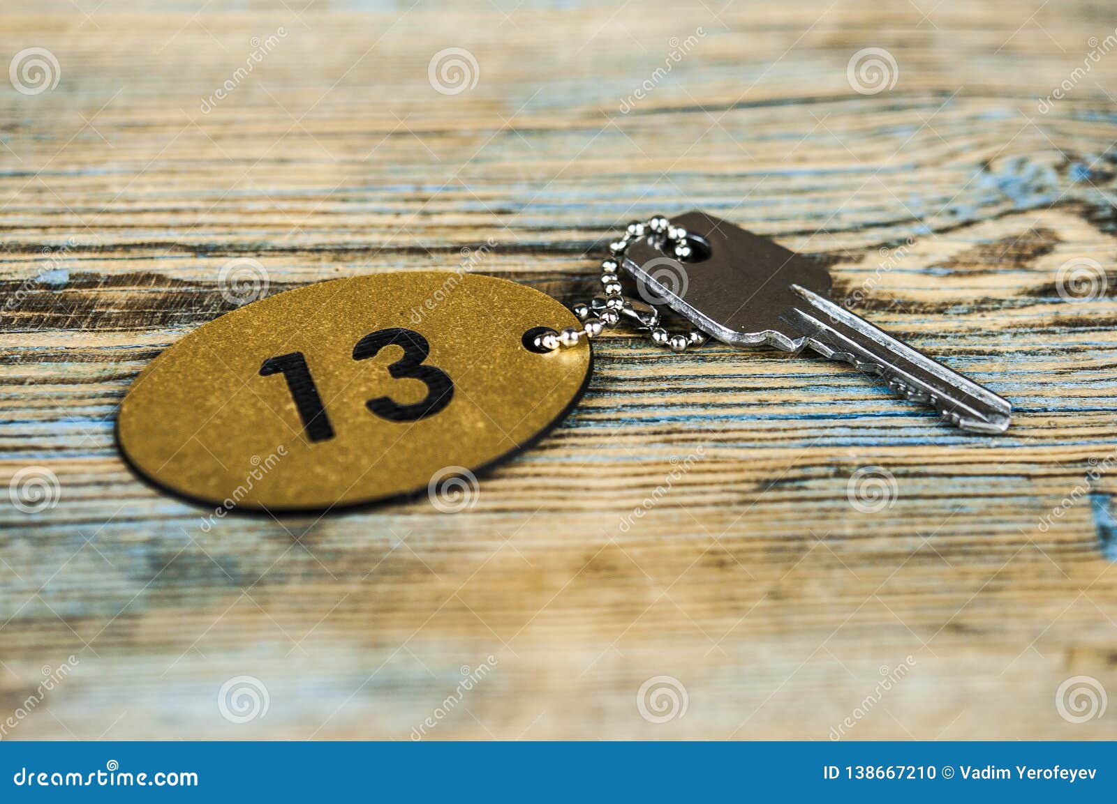 A Key of the Number 13 Room Stock Photo - Image of storage, abstract ...