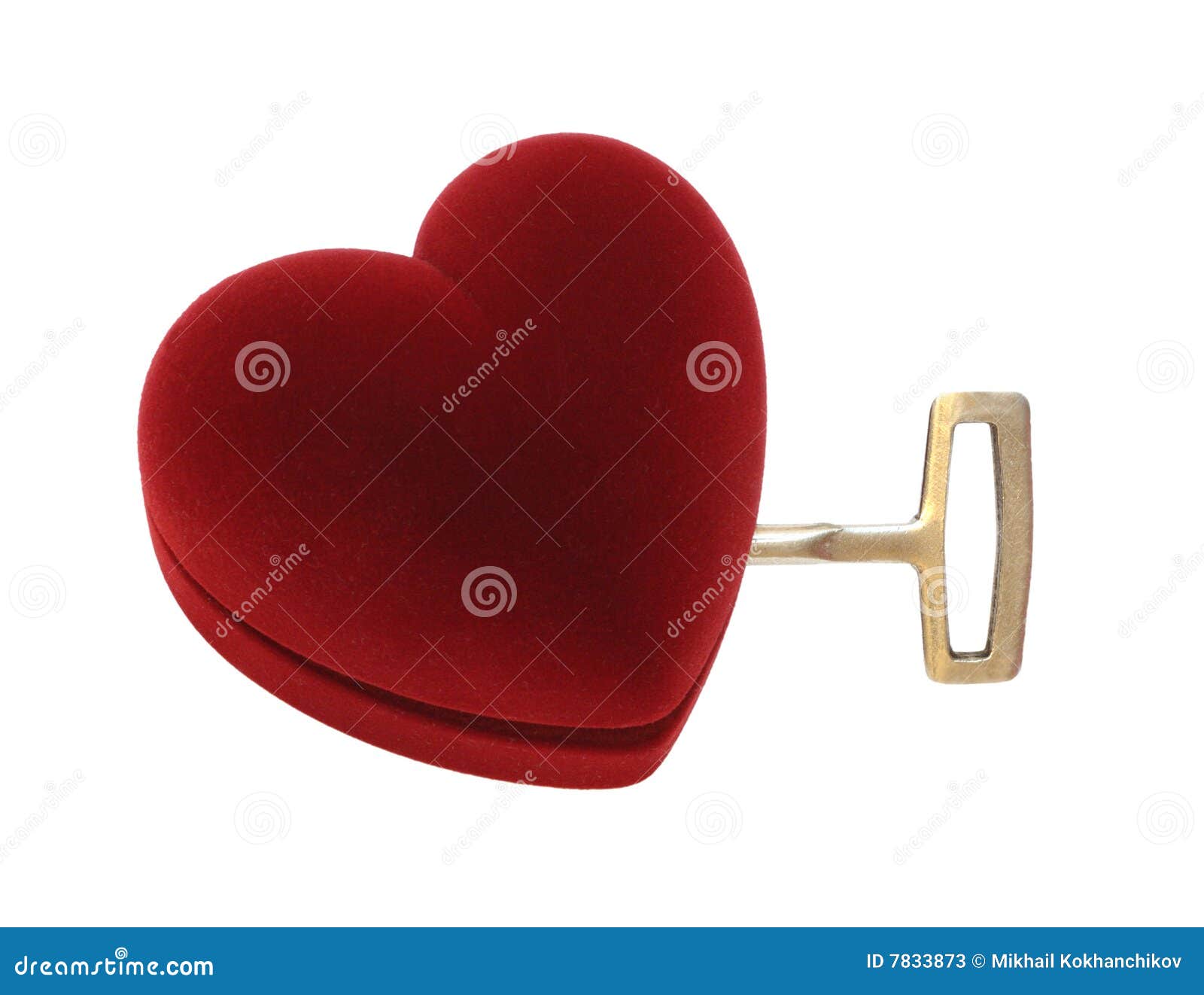 Key open heart stock image. Image of metallic, opening - 7833873