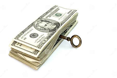 Key open money stock image. Image of profits, united, savings - 437333