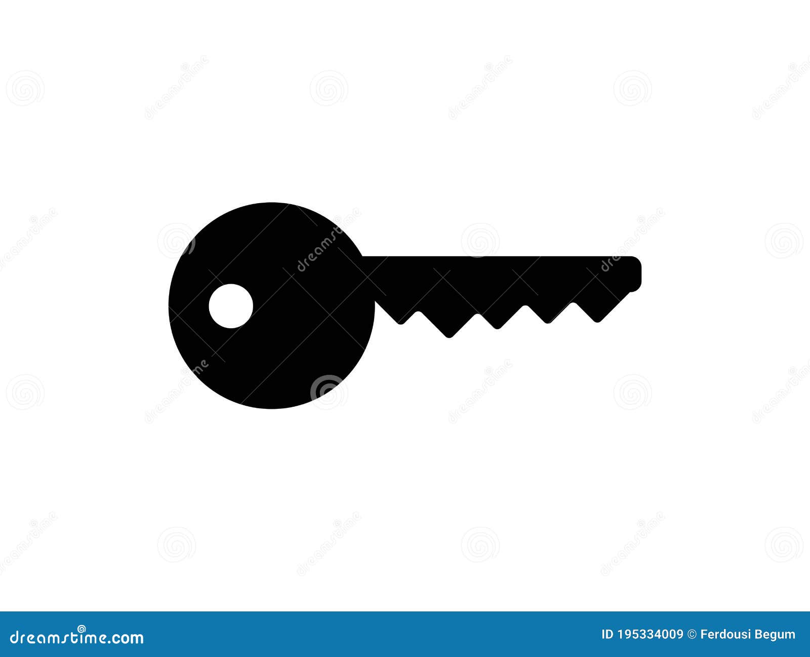 Key, Opportunity Icon - Vector Template Stock Illustration ...