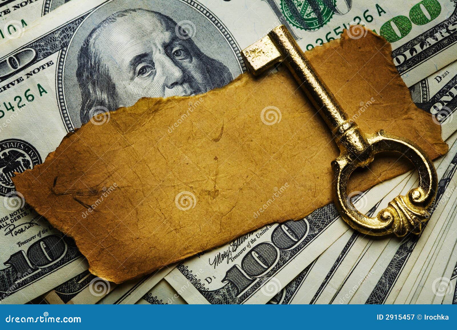 Key and paper stock image. Image of person, money, debt - 2915457