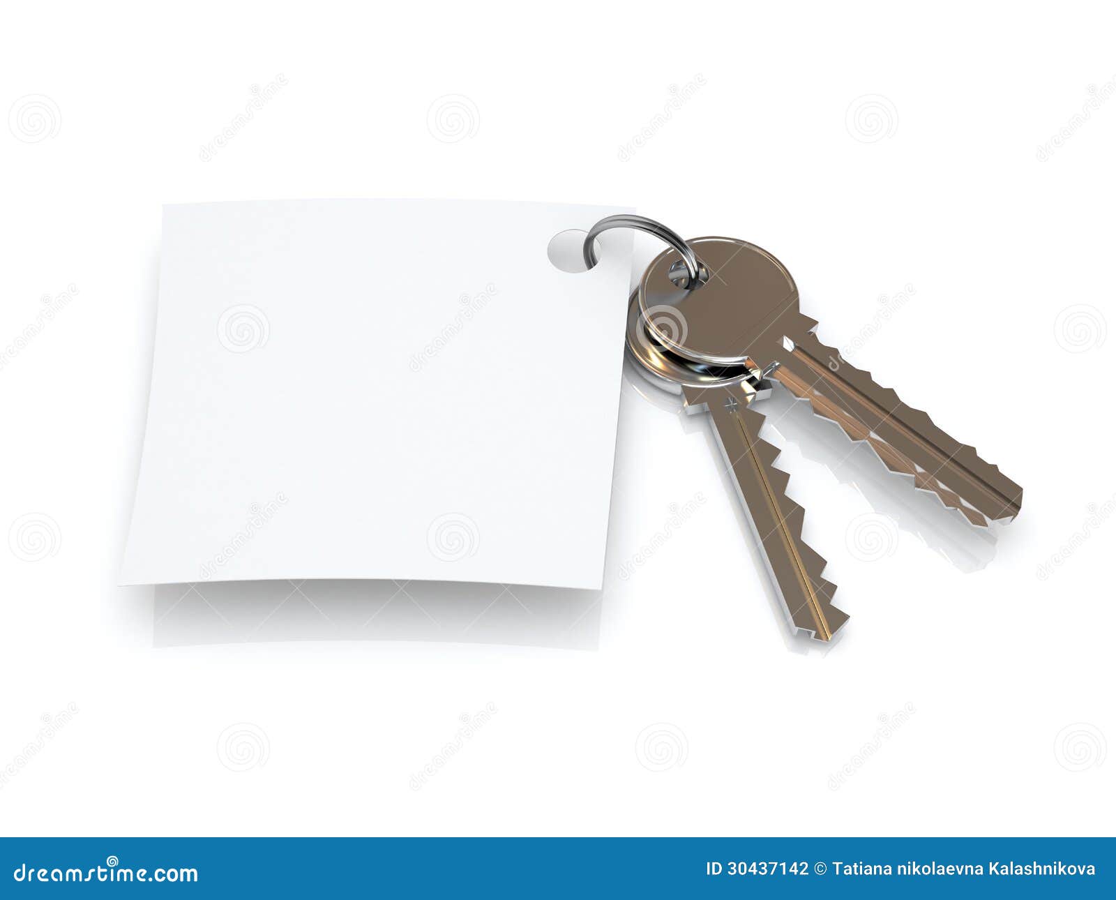 Key and paper stock illustration. Illustration of opening - 30437142