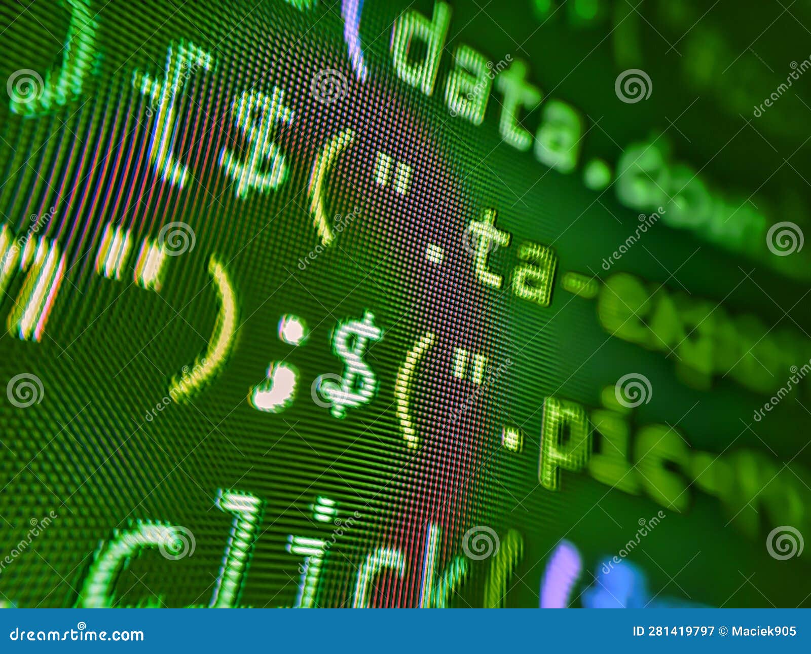 Key Password Theft Hacking Firewall Concept Blurred Screen with ...