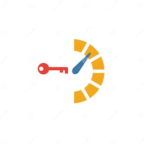 Key Performance Icon. Simple Flat Element from Customer Service ...