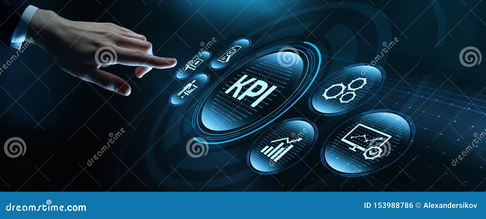 KPI Or Key Performance Indicator On Green Road Sign Royalty-Free Stock ...