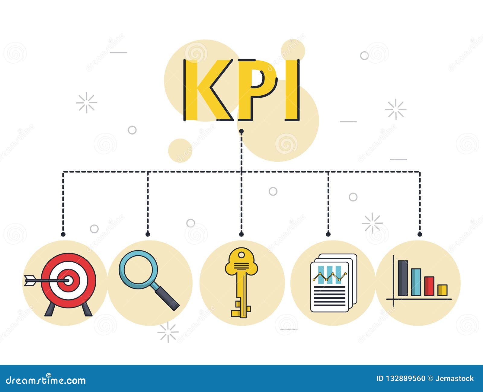 Key Performance Indicator Vector Illustration | CartoonDealer.com ...