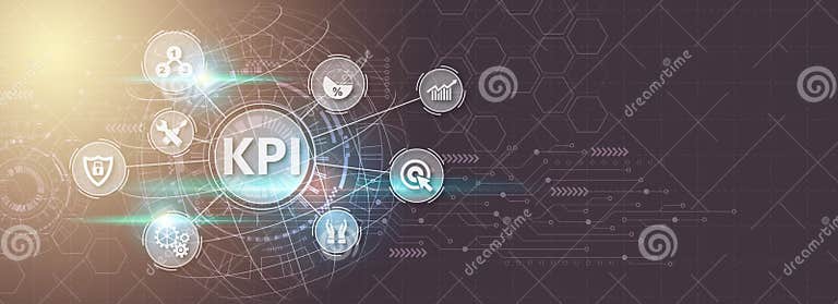 Key Performance Indicator KPI Using Business Background with I Stock ...