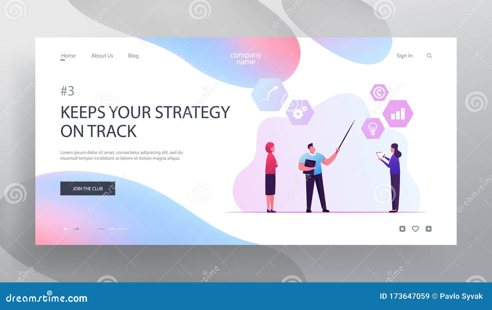 Objective Measurement. KPI, Key Performance Indicator Royalty-Free ...