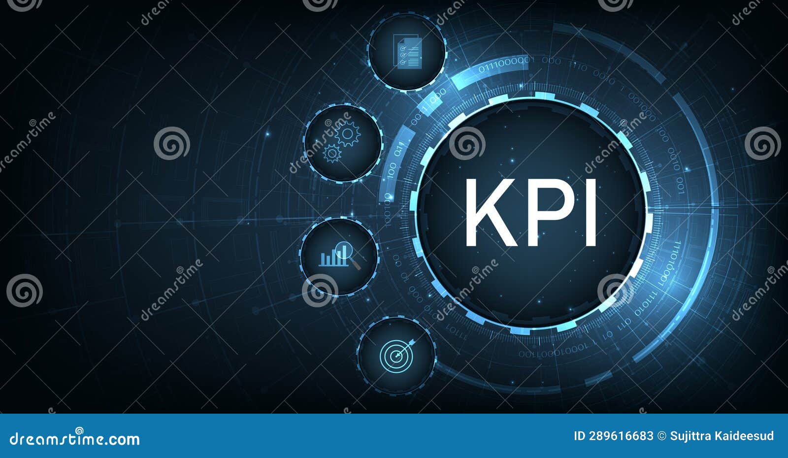 Key Performance Indicators Concept (KPI Stock Illustration ...