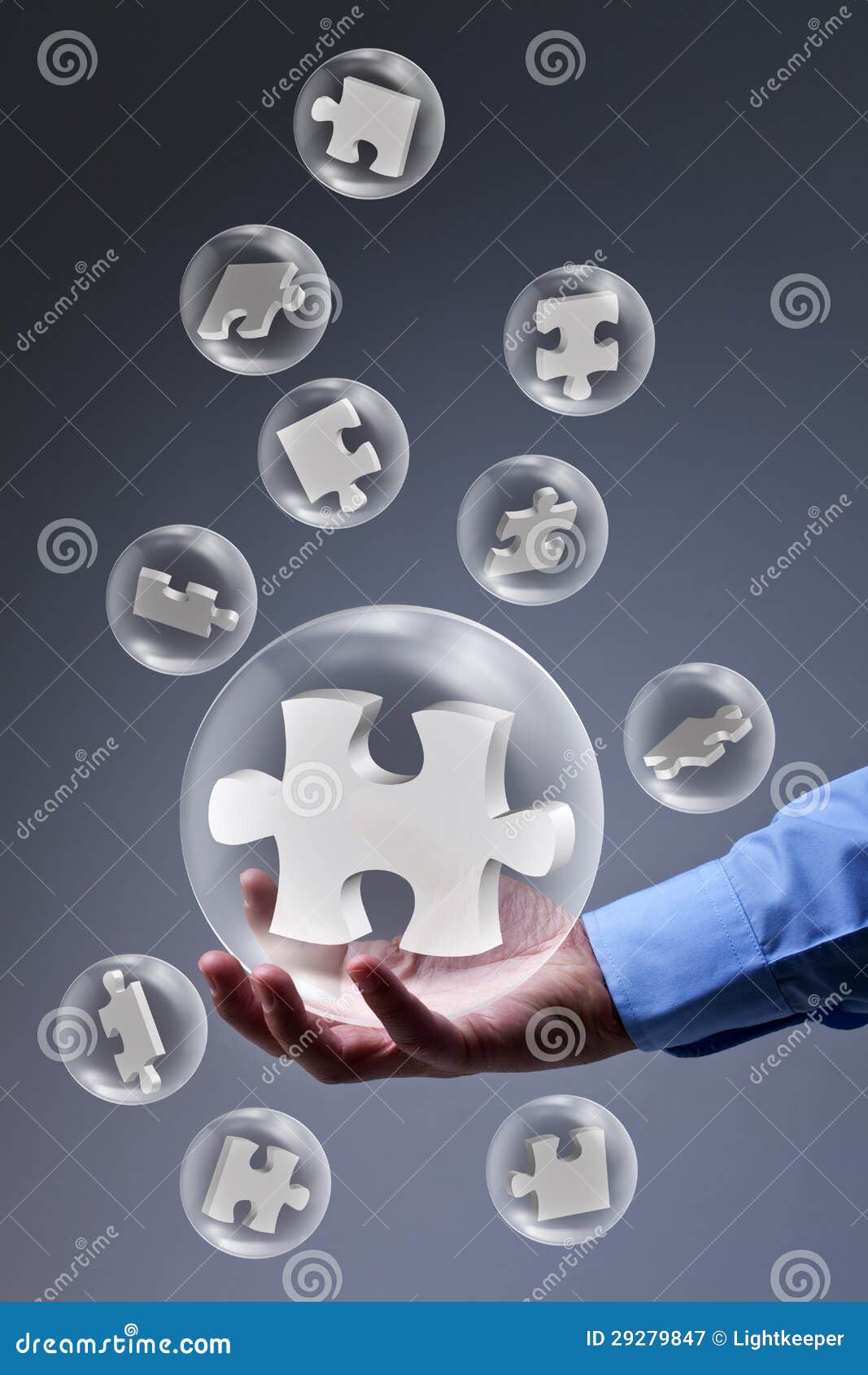 The Key Piece of a Solution Stock Image - Image of catch, ideas: 29279847