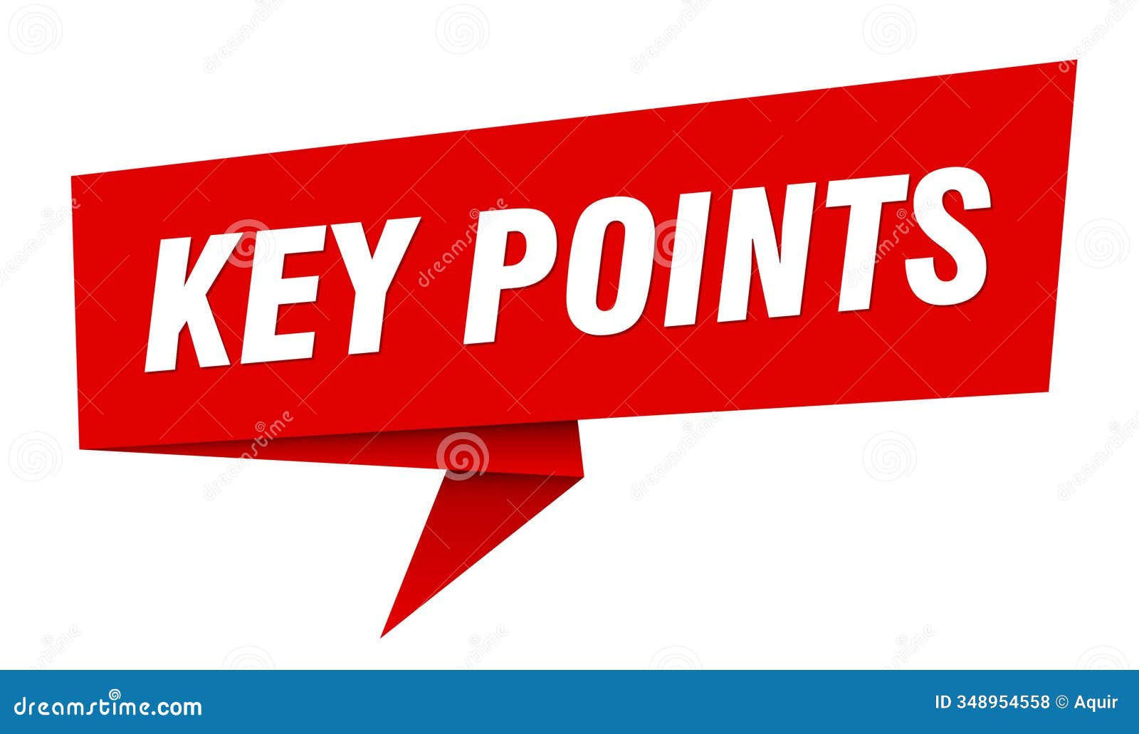 Key Points Banner. Key Points Speech Bubble, Label, Sticker, Sign ...