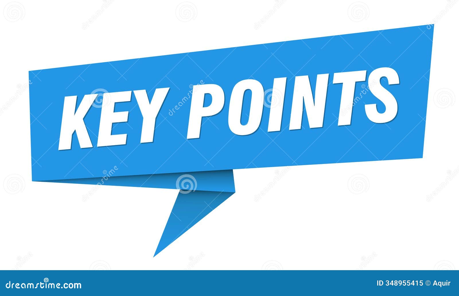 Key Points Banner. Key Points Speech Bubble, Label, Sticker, Sign ...