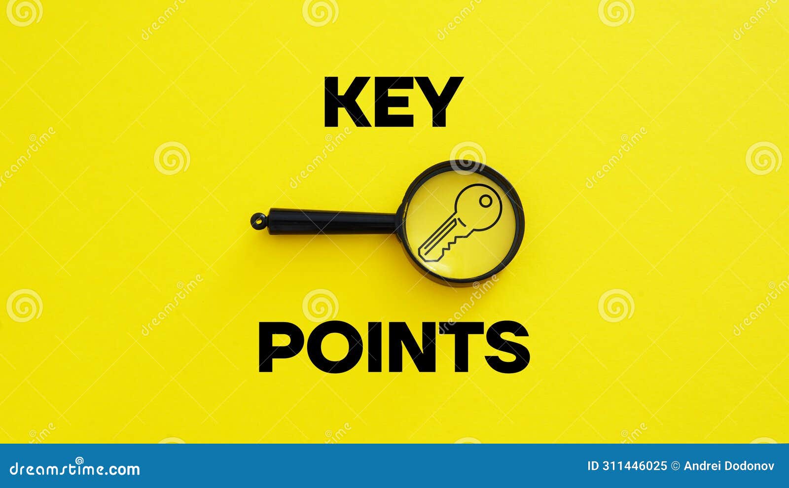 Key Points are Shown Using the Text and Picture of the Key Stock Image ...