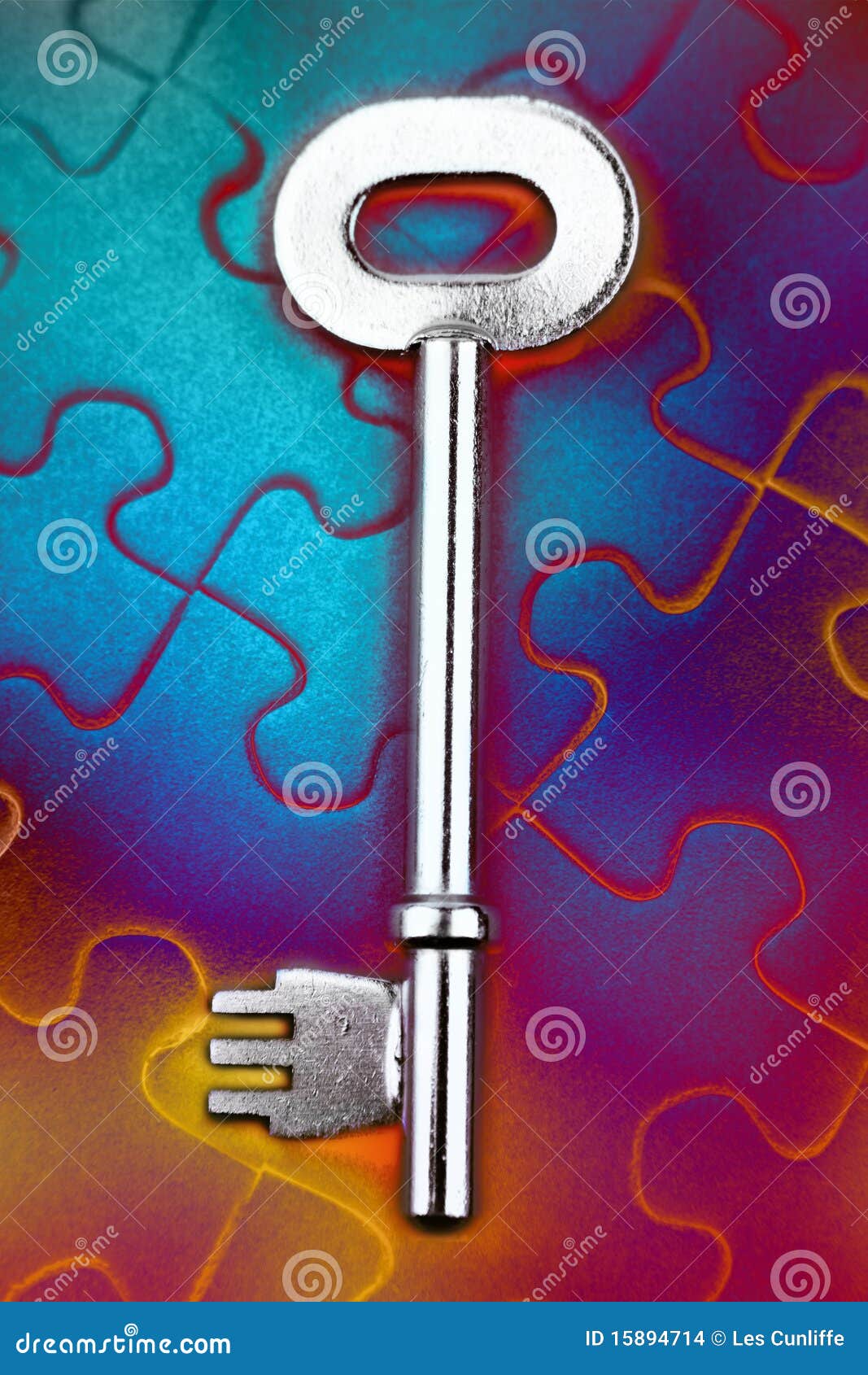 Key on puzzle stock photo. Image of puzzle, mistrust - 15894714