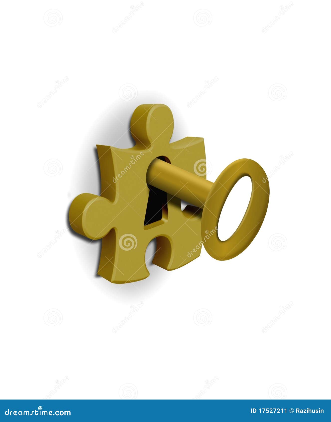 Key puzzle stock illustration. Illustration of lockout - 17527211