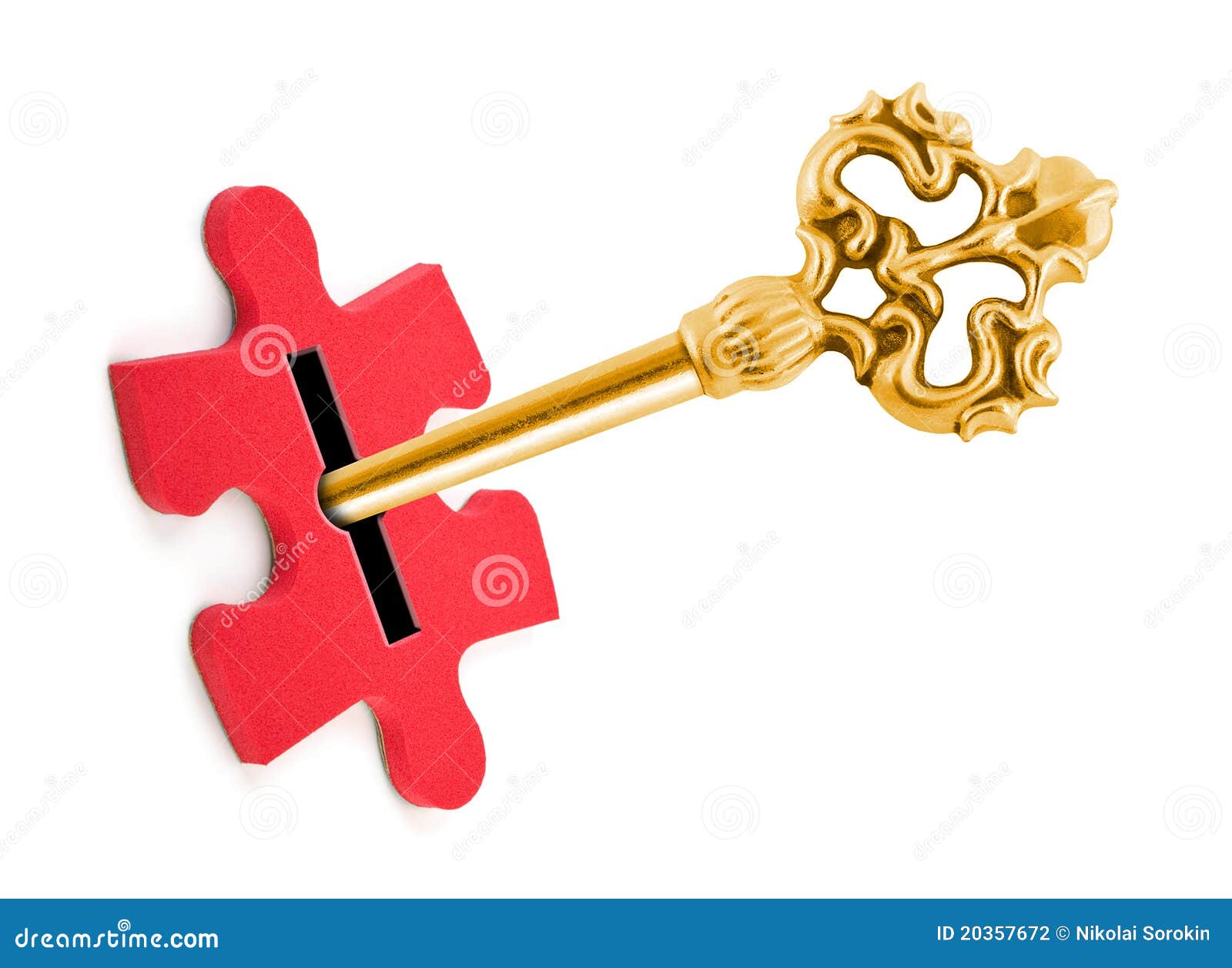 Key and puzzle stock photo. Image of idea, safety, password - 20357672