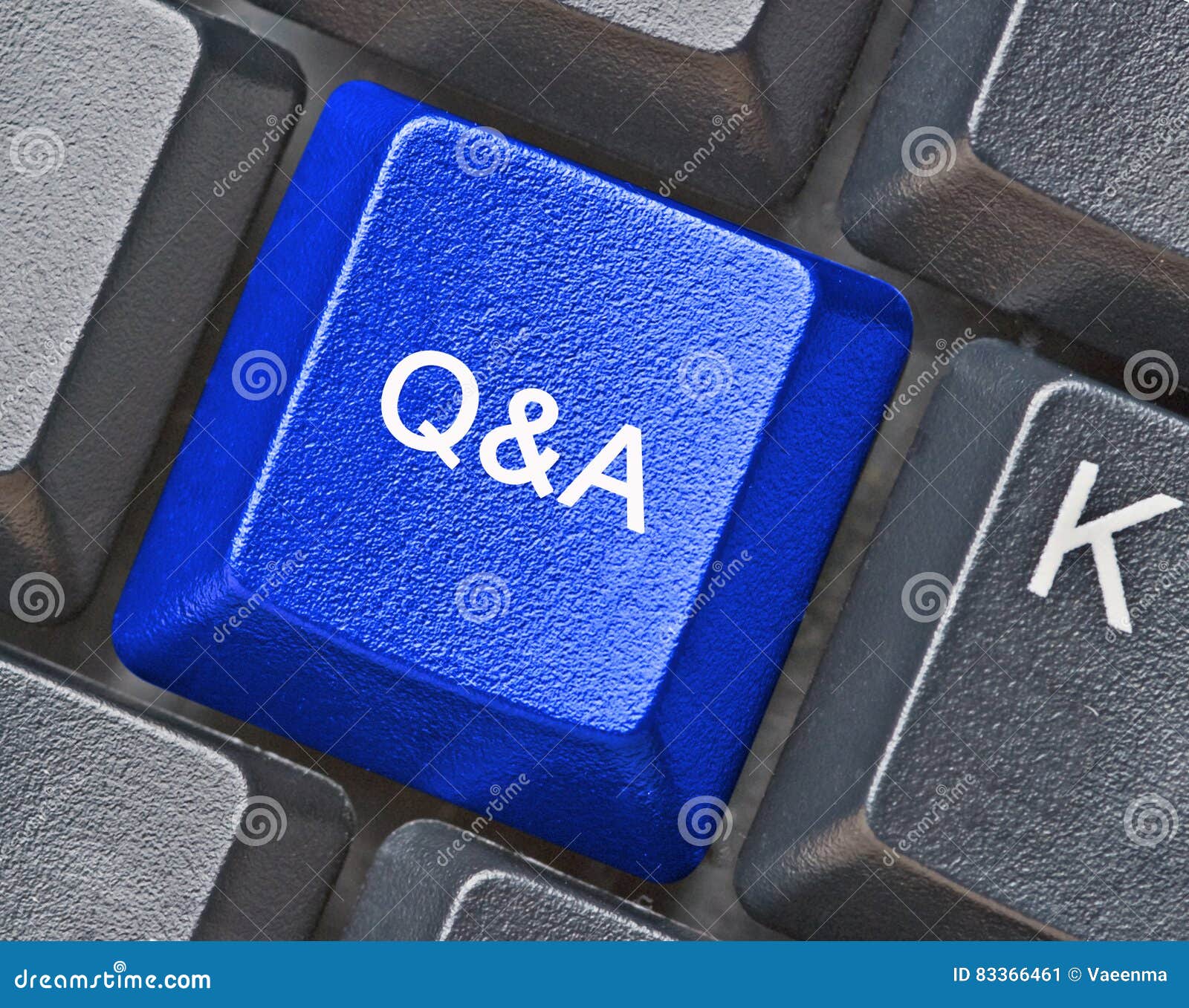 Key for Questions and Answers Stock Image - Image of technology ...
