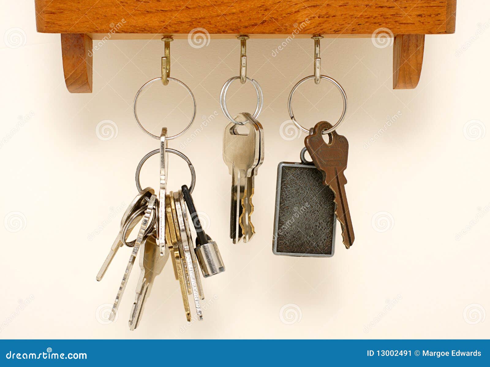 Key rack stock image. Image of order, wall, storage, hook - 13002491