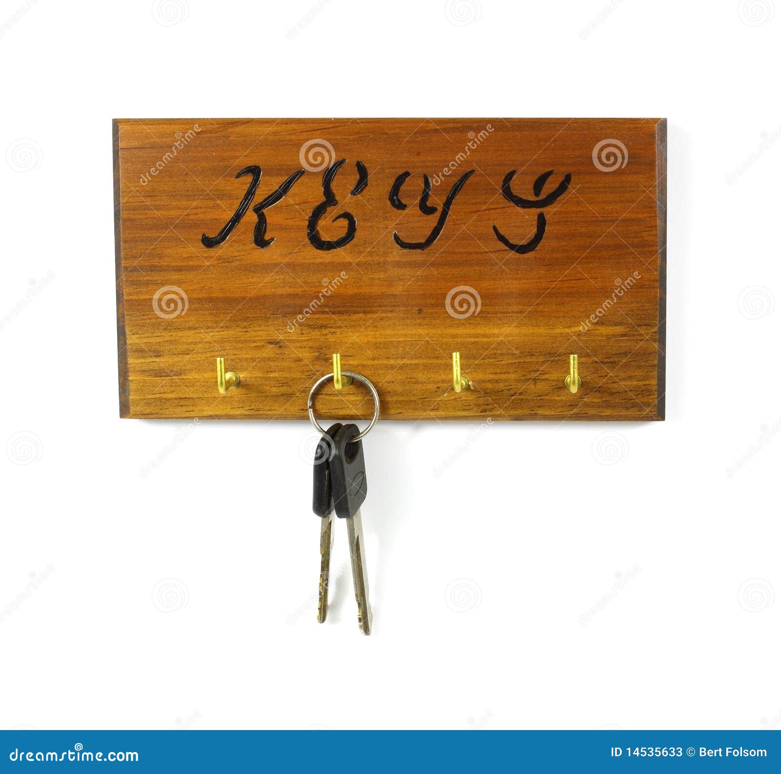 Key rack with keys stock image. Image of background, posts - 14535633