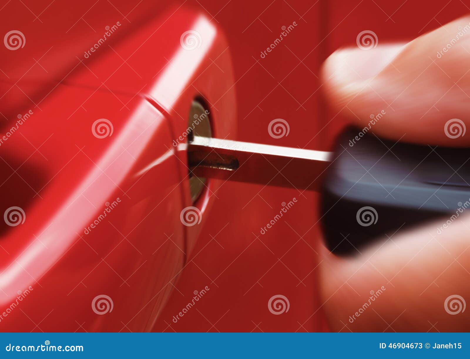 Key in red car stock image. Image of protection, journey - 46904673