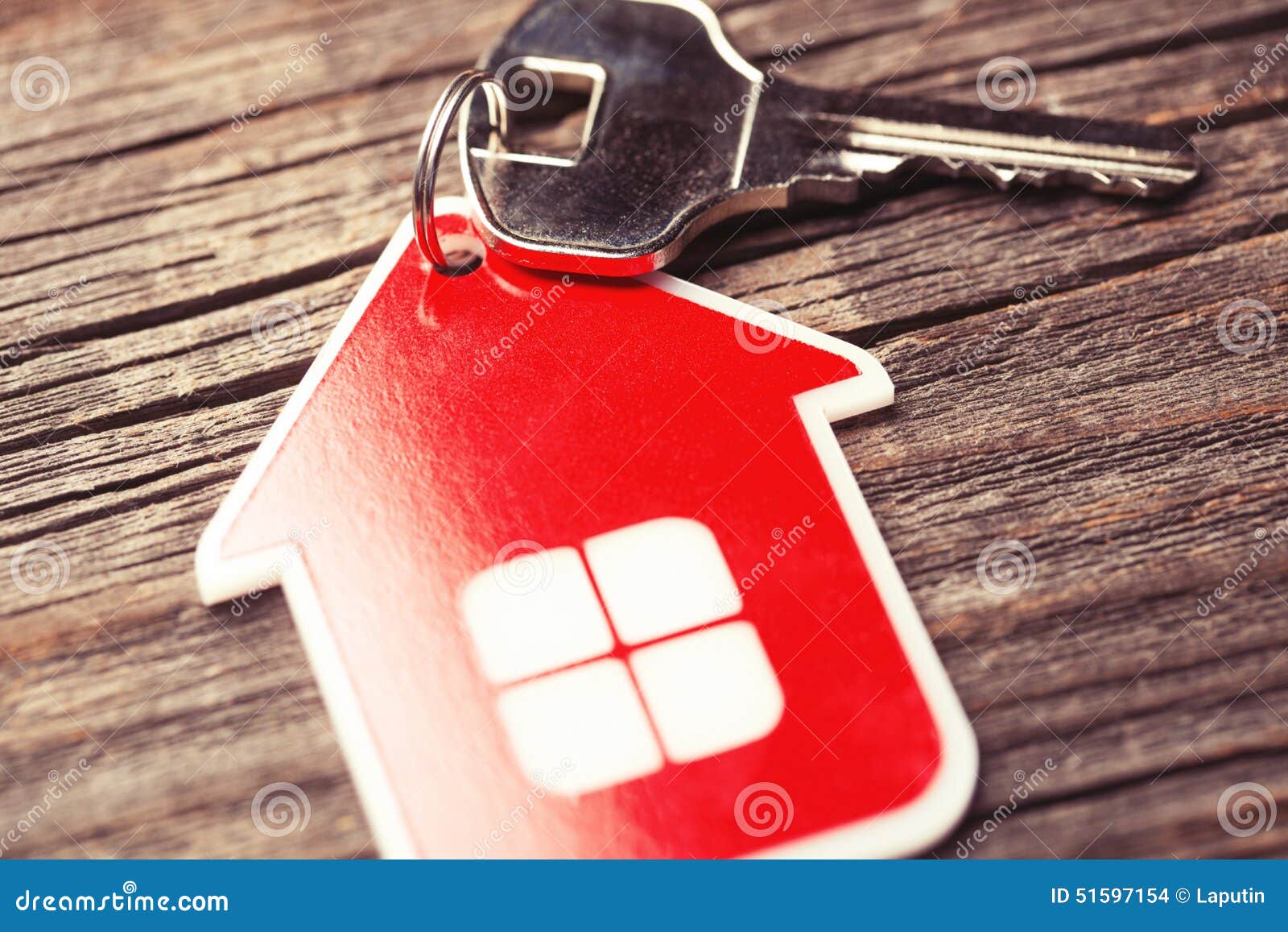 Key and Red House stock photo. Image of buildings, abstract - 51597154