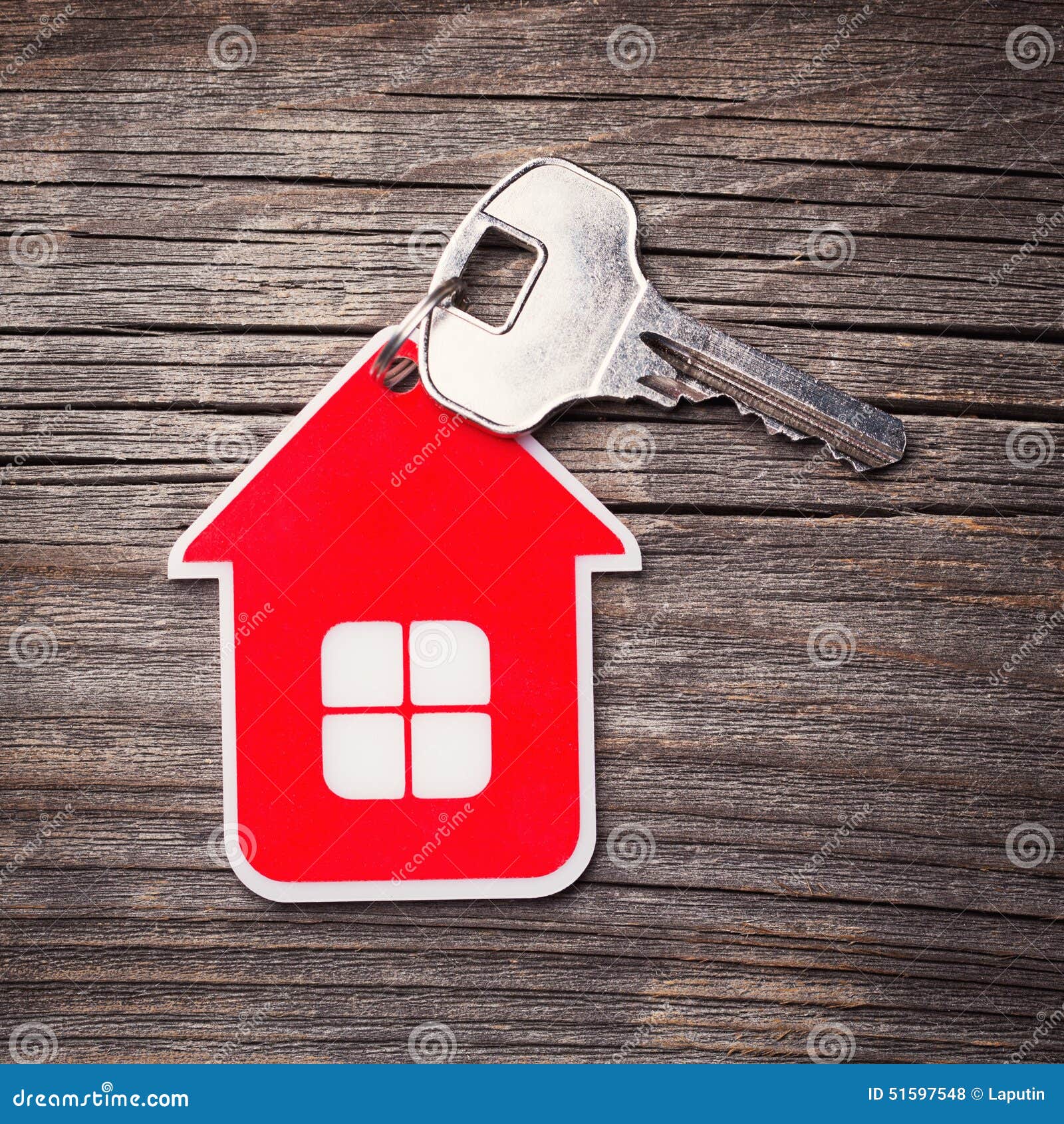 Key and Red House stock photo. Image of housing, mansion - 51597548