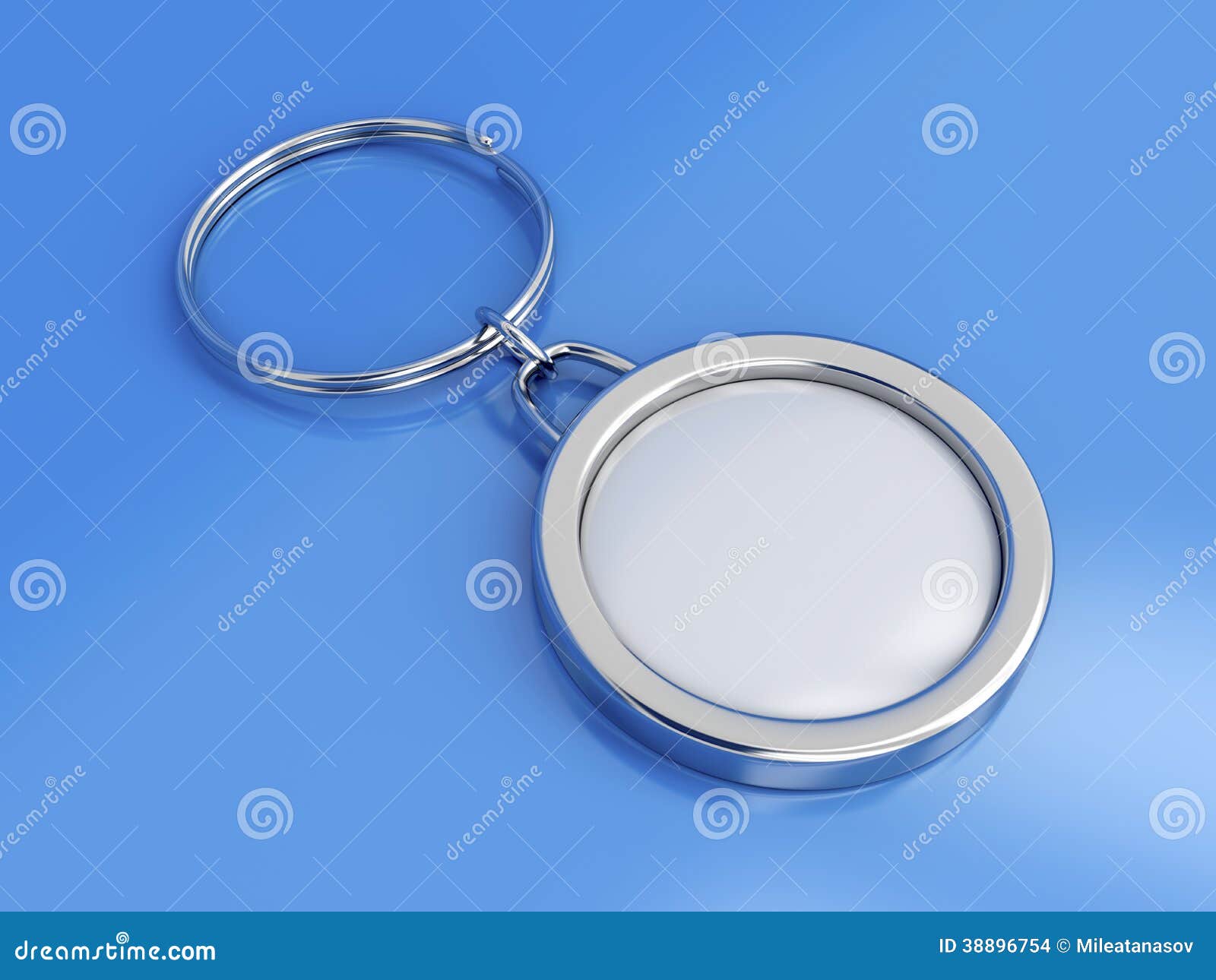 Key ring stock illustration. Illustration of keychain - 38896754
