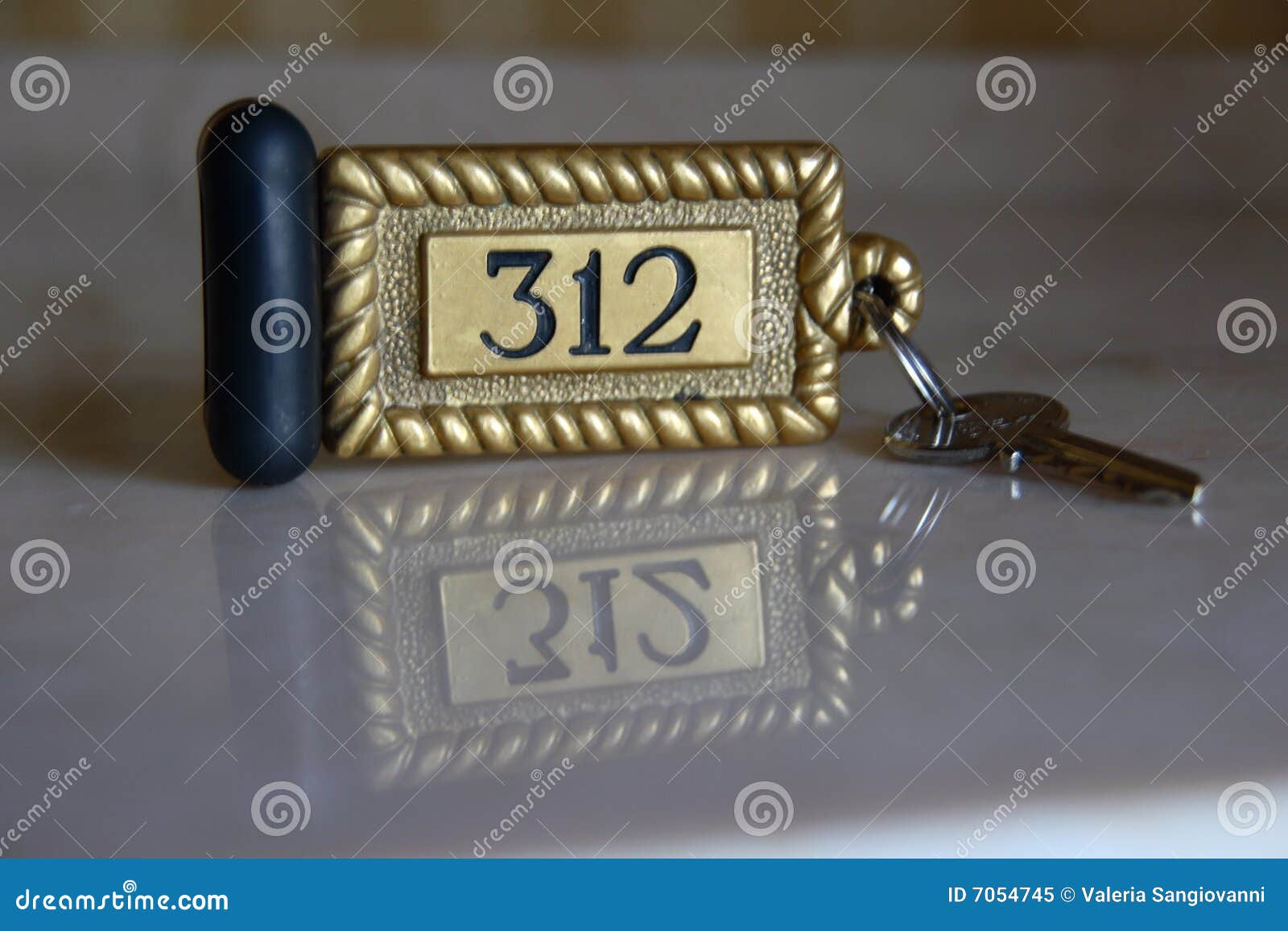 Key room stock image. Image of metal, door, marble, numbers - 7054745