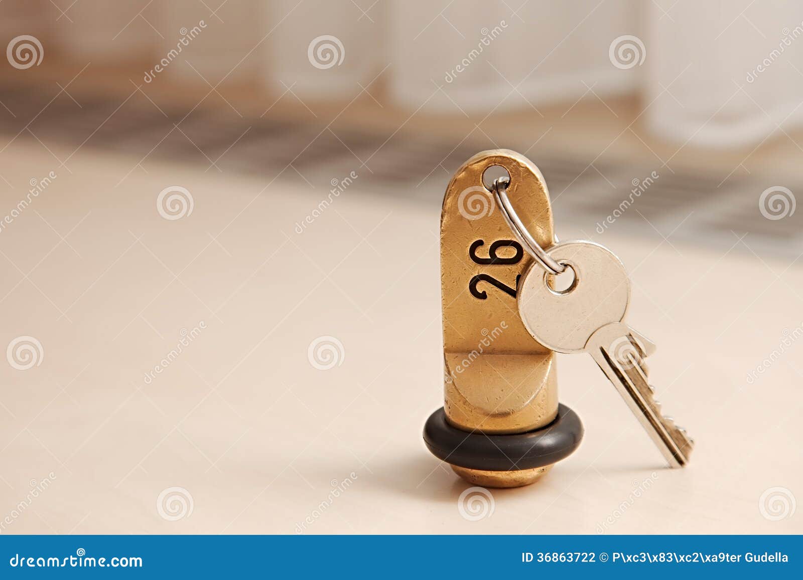 Key of a room stock photo. Image of room, keyholder, focus - 36863722