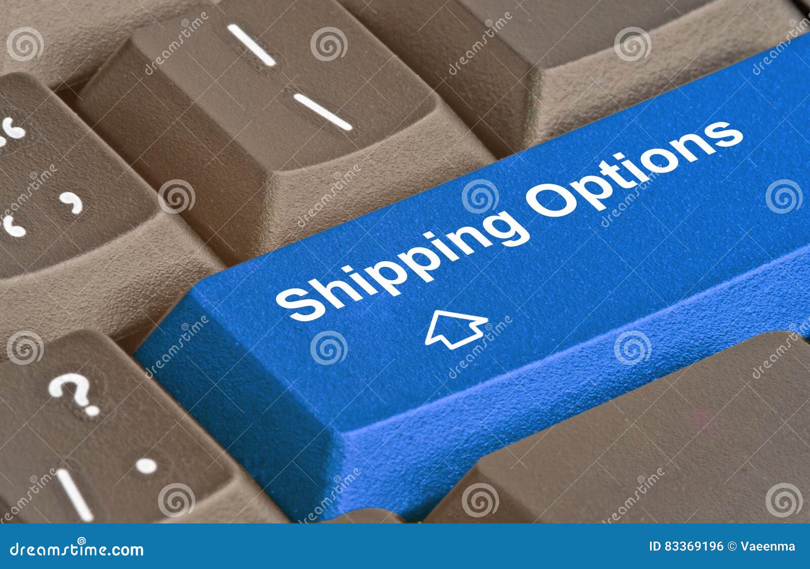 Key for shipping options stock photo. Image of closeup - 83369196