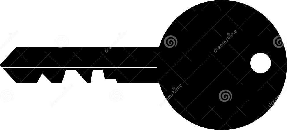 Key Sign, Key Symbol Vector, Lock Key Stock Vector - Illustration of ...