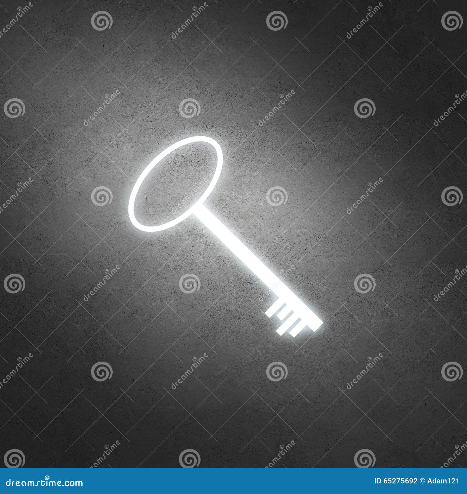 Key sign on wall stock photo. Image of protection, security - 65275692