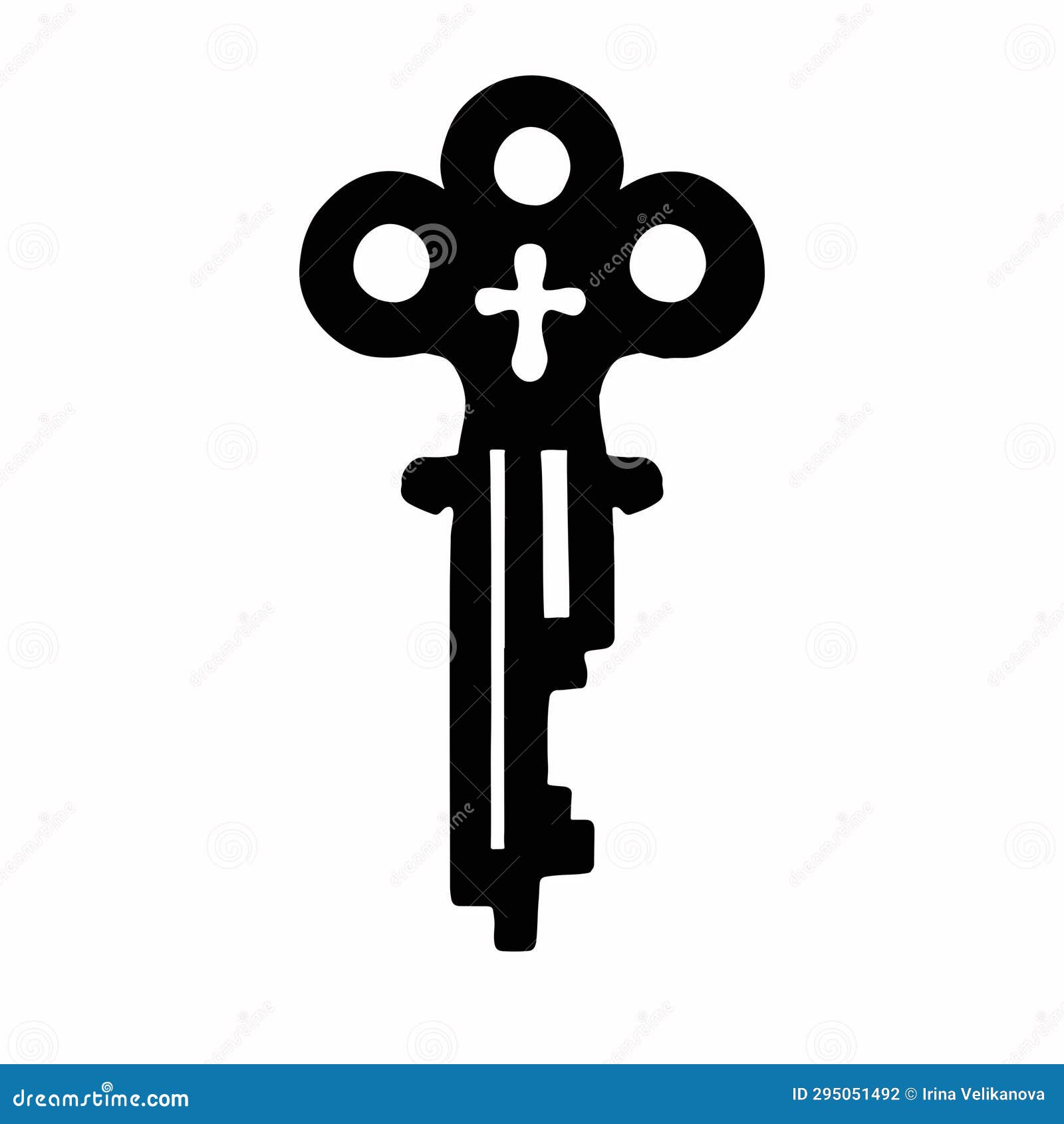 Key Silhouette Black, Vector Illustration Eps10 Stock Illustration ...