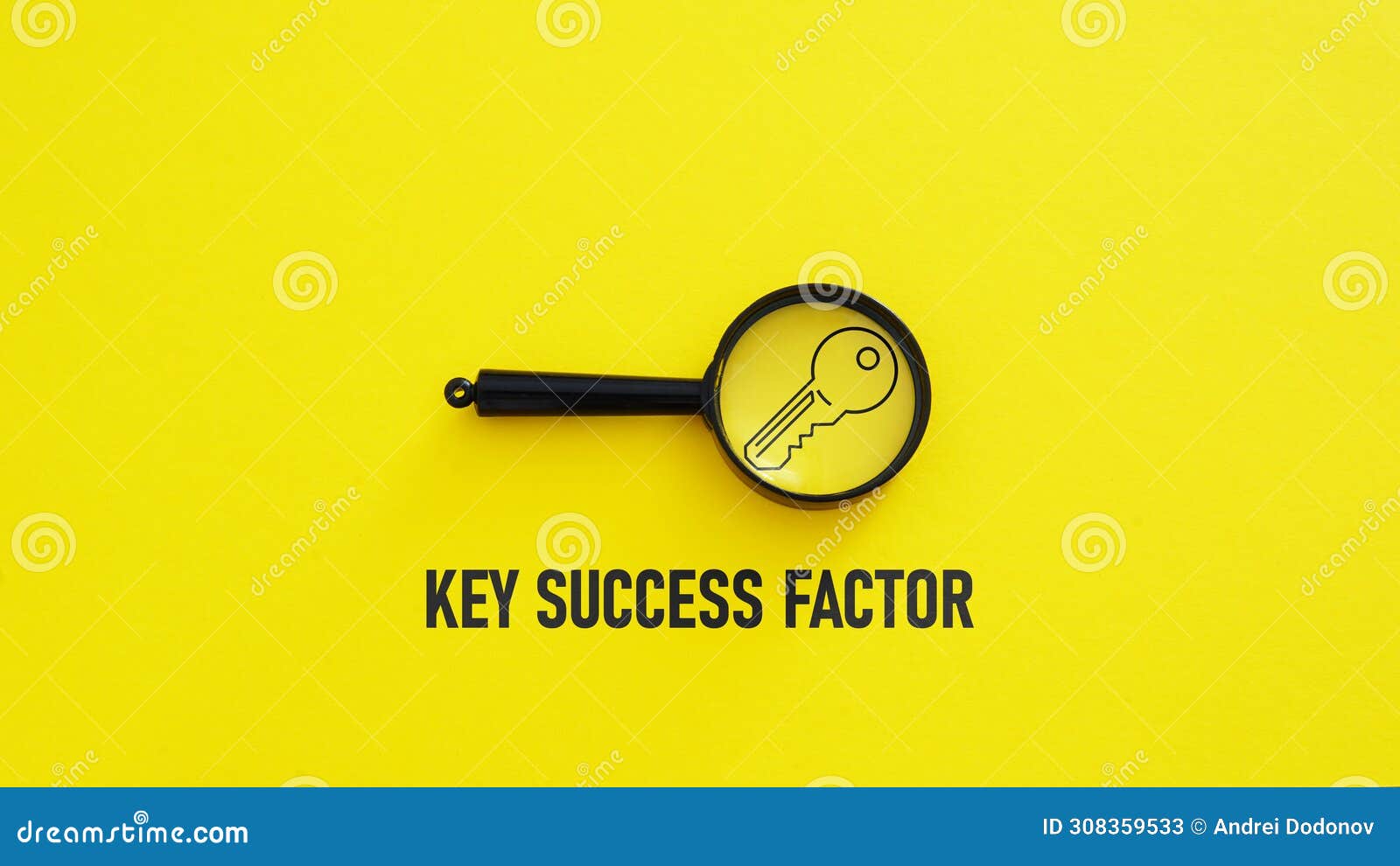 Key Success Factor KSF is Shown Using the Text Stock Image - Image of ...