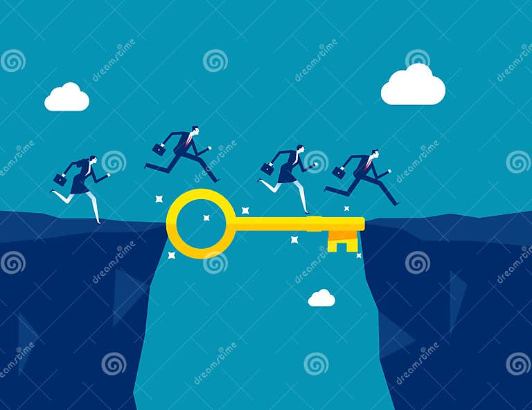 Key Success, Solution To Solve Problem and Overcome Obstacle, Link or ...