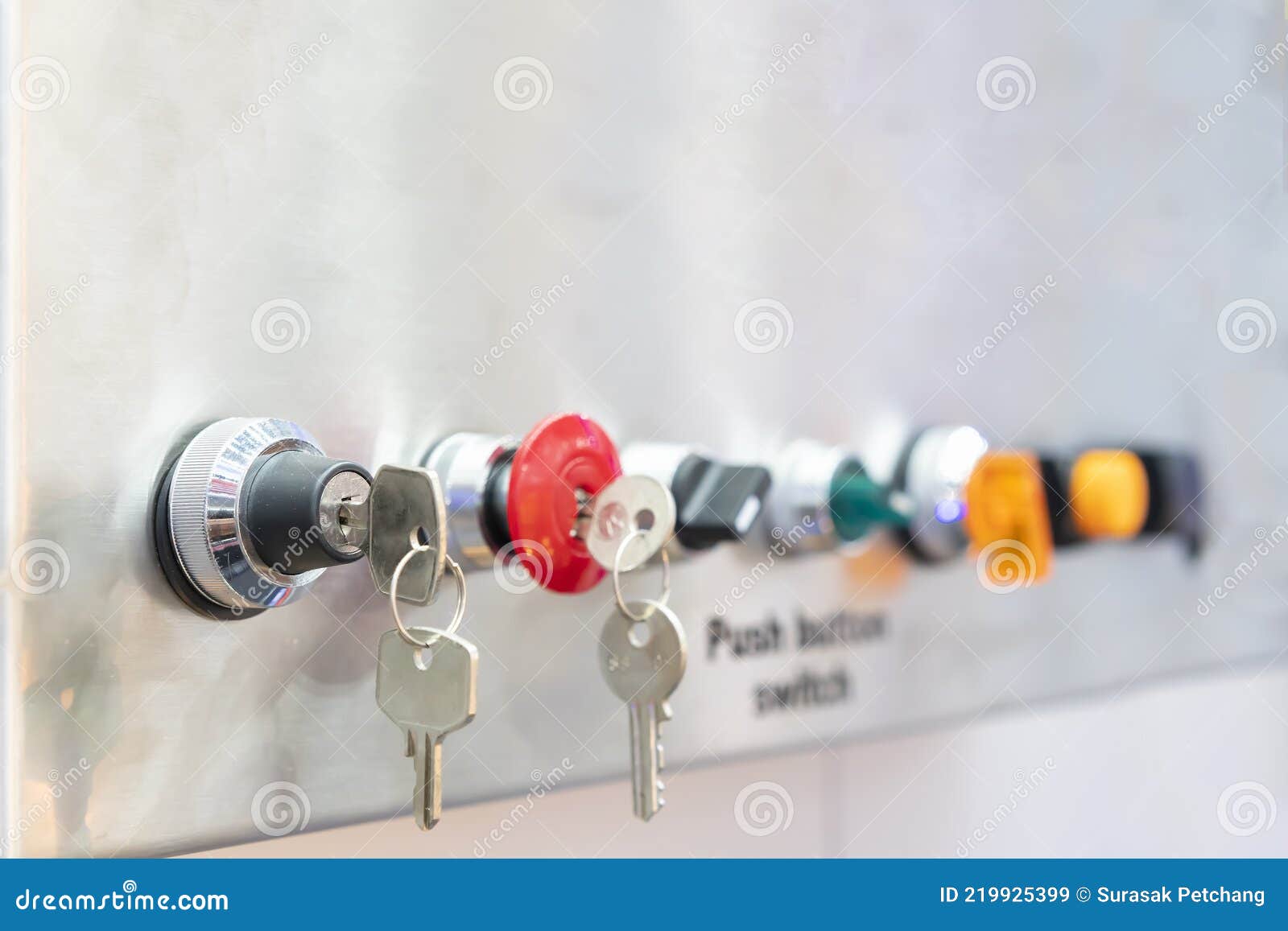 Start Of Emergency Ignition Of The Power Outlet. Burning Electrical ...