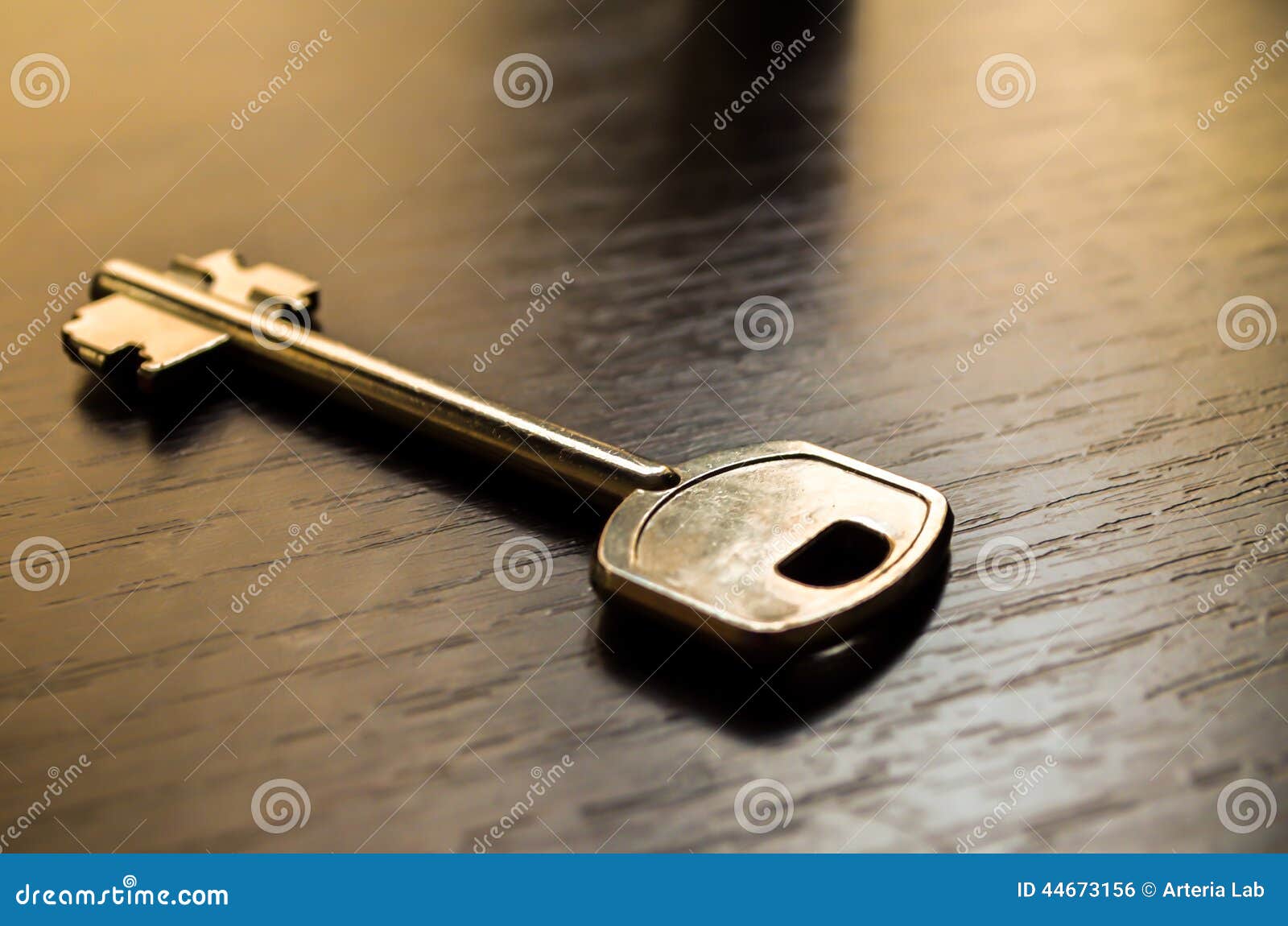 Key on table stock photo. Image of steel, background - 44673156
